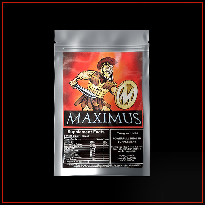 MAXIMUS 100% NATURAL – Maximus Level